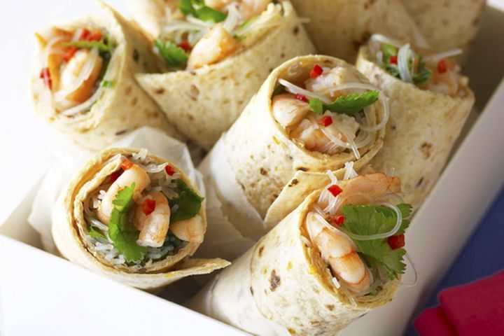 Prawn wraps – fishdelish