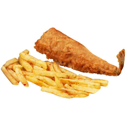 Single Hake and Chips – fishdelish